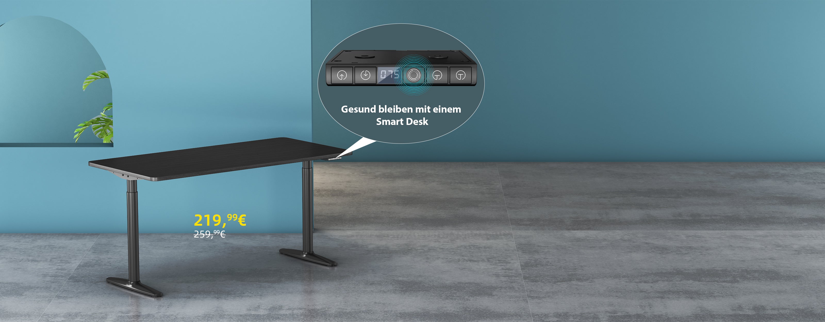 Maidesite - Elektrisch Höhenverstellbarer Schreibtisch Online kaufen