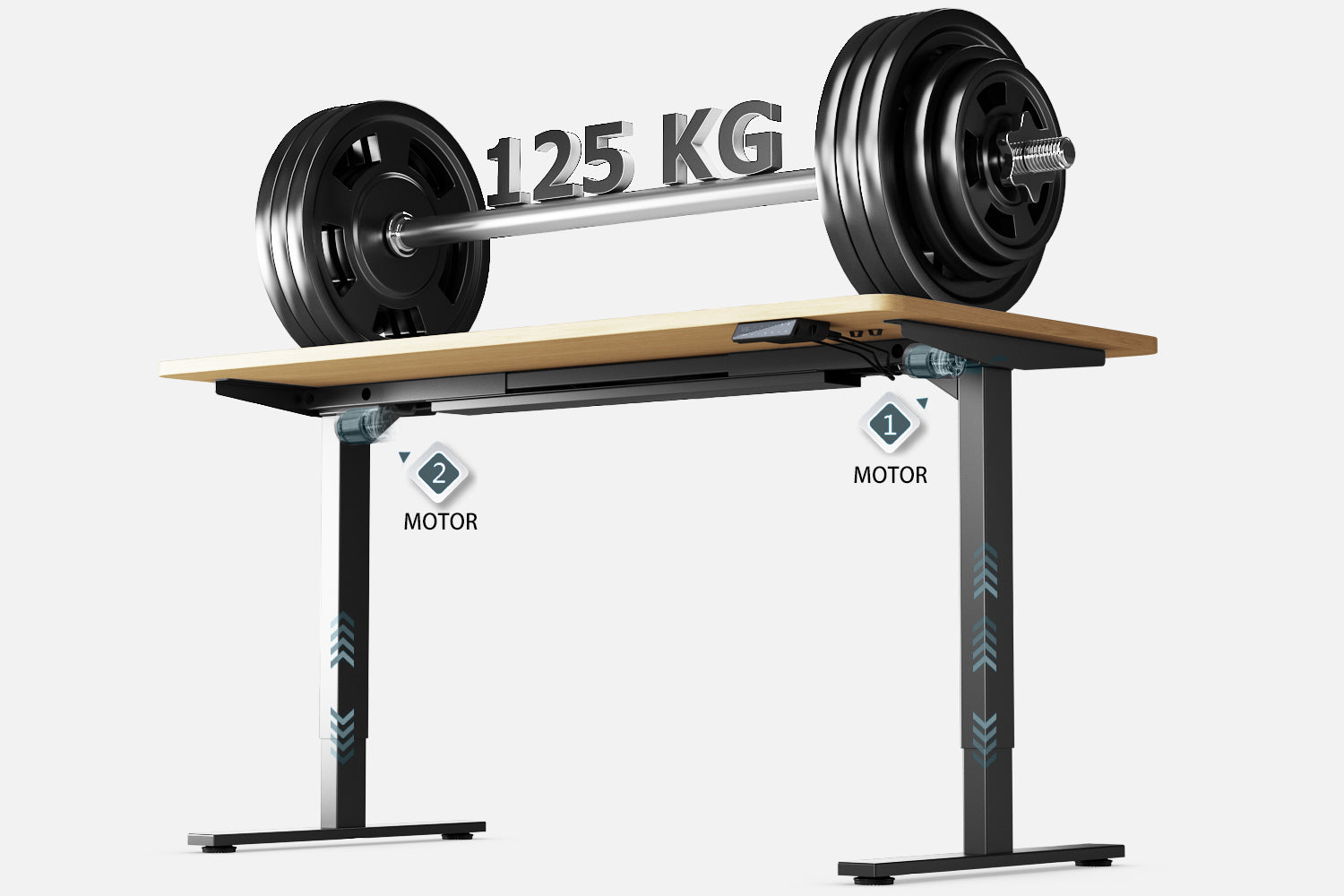 Maidesite T2 Pro - Elektrisch Höhenverstellbares Gestell